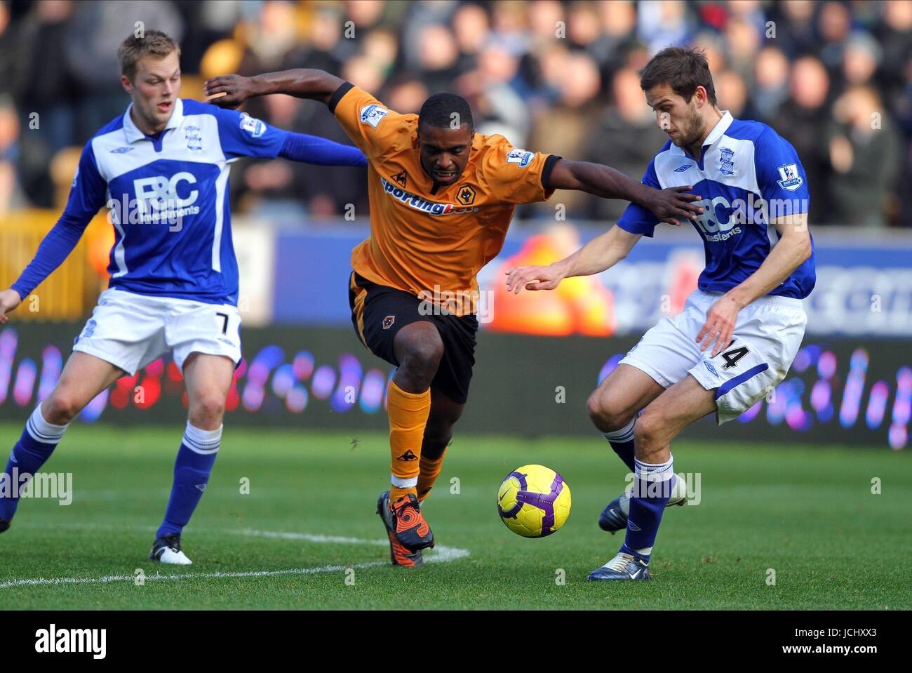 EBANKS-BLAKE & ROGER JOHNSON WOLVES V BIRMINGHAM WOLVES V BIRMINGHAM ...
