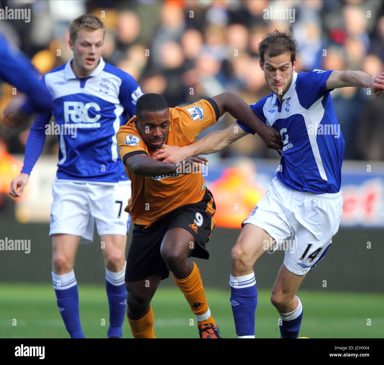 EBANKS-BLAKE & ROGER JOHNSON WOLVES V BIRMINGHAM WOLVES V BIRMINGHAM ...