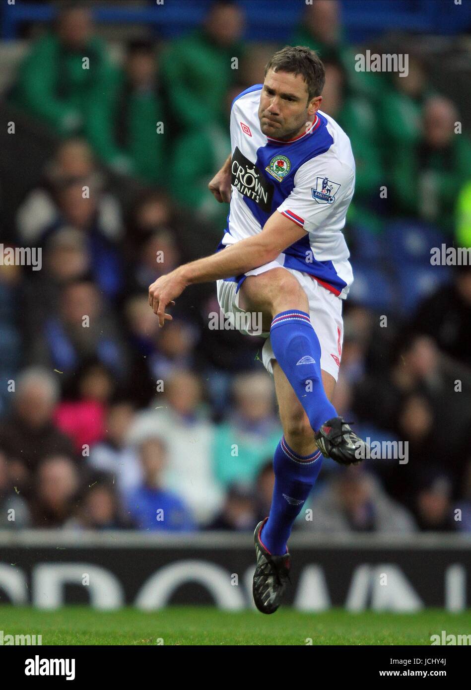 DAVID DUNN BLACKBURN ROVERS FC BLACKBURN ROVERS V STOKE CITY EWOOD PARK ...