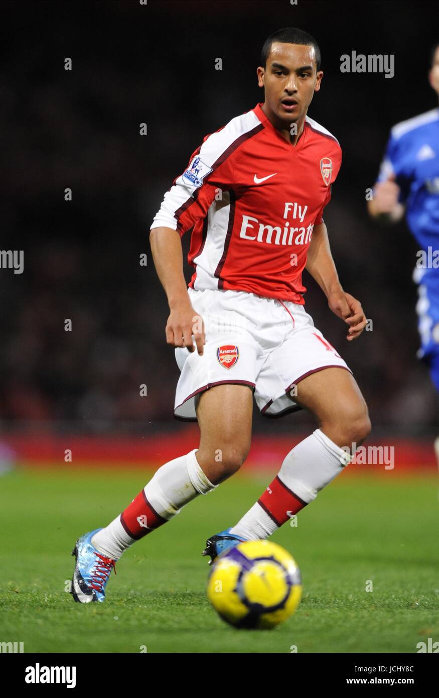 THEO WALCOTT ARSENAL FC ARSENAL V CHELSEA EMIRATES STADIUM, LONDON ...