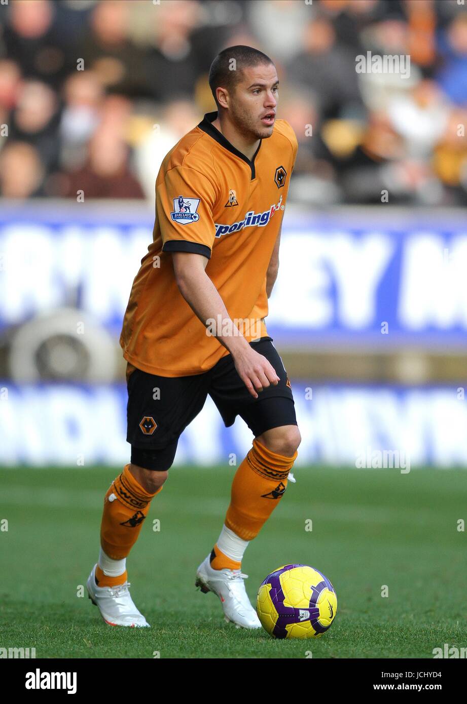 MICHAEL KIGHTLY WOLVERHAMPTON WANDERERS FC WOLVES V BIRMINGHAM MOLINEUX ...