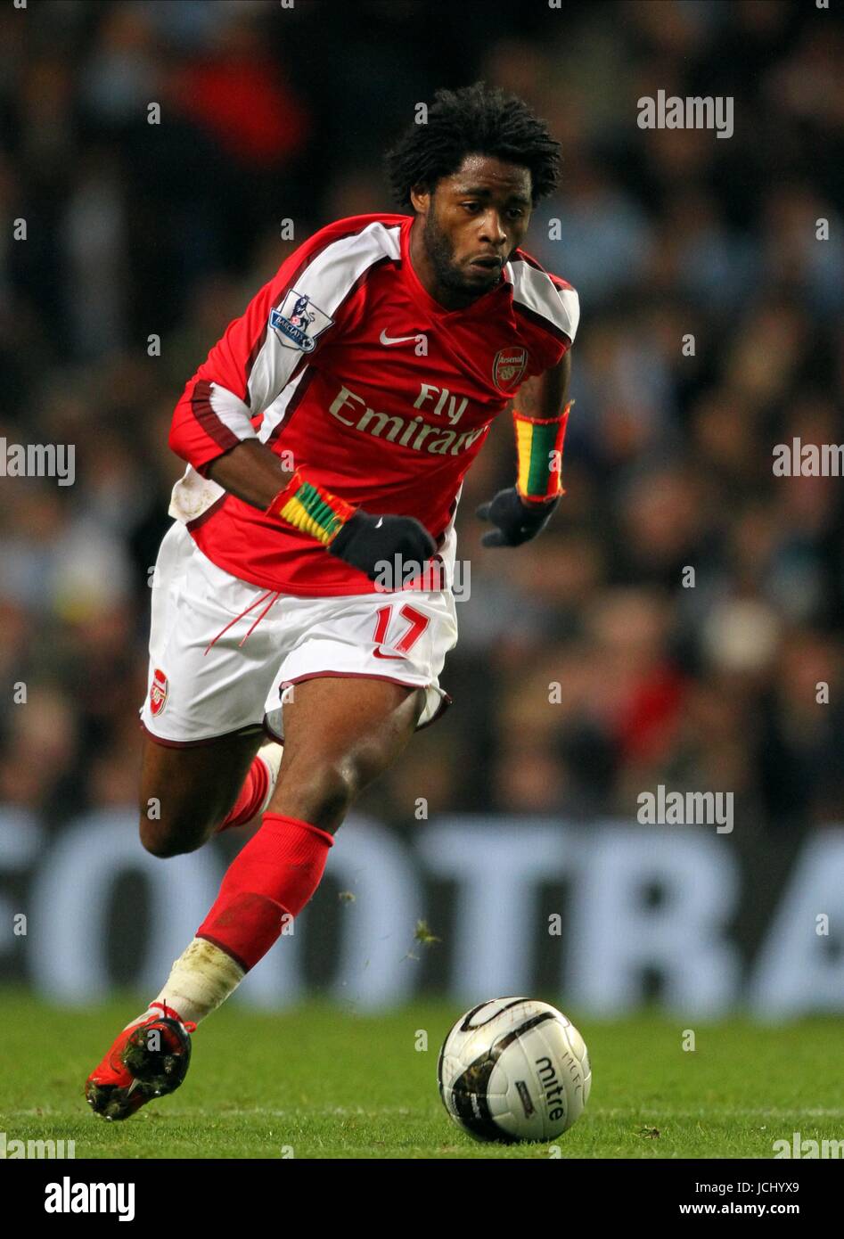 ALEXANDRE SONG ARSENAL FC MANCHESTER CITY V ARSENAL CITY OF MANCHESTER ...