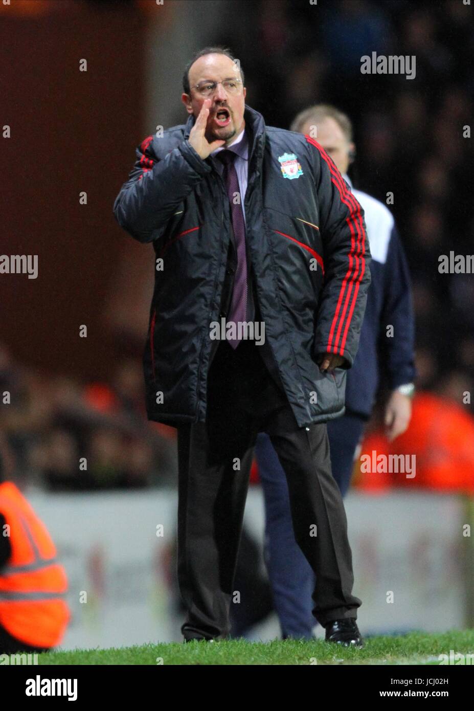 RAFA BENITEZ LIVERPOOL FC MANAGER BLACKBURN ROVERS V LIVERPOOL,BARCLAYS ...