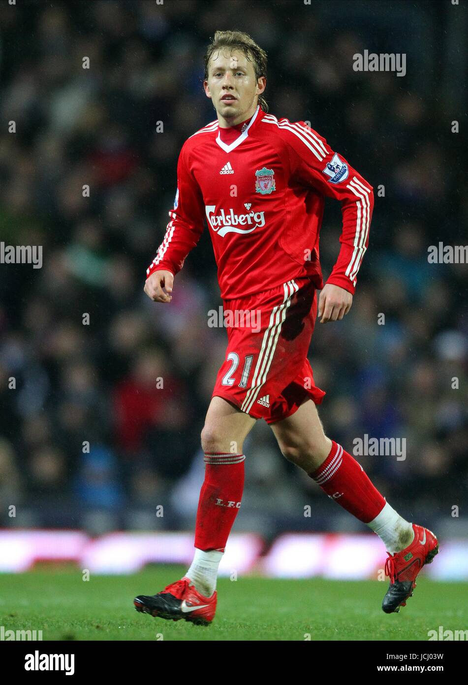 LUCAS LEIVA LIVERPOOL FC BLACKBURN ROVERS V LIVERPOOL,BARCLAYS ...