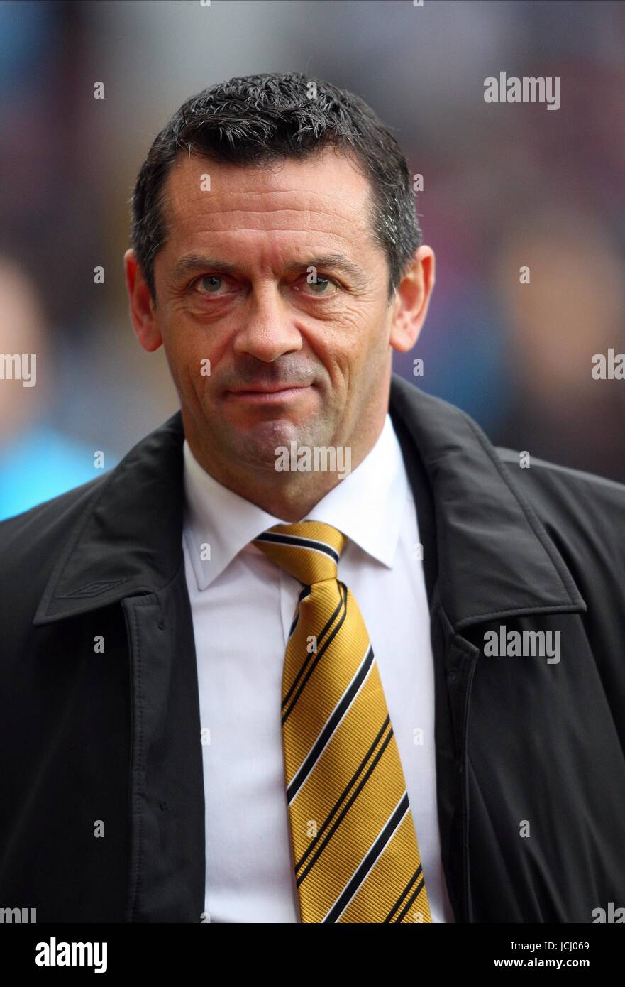 PHIL BROWN HULL CITY FC MANAGER ASTON VILLA V HULL CITY VILLA PARK ...