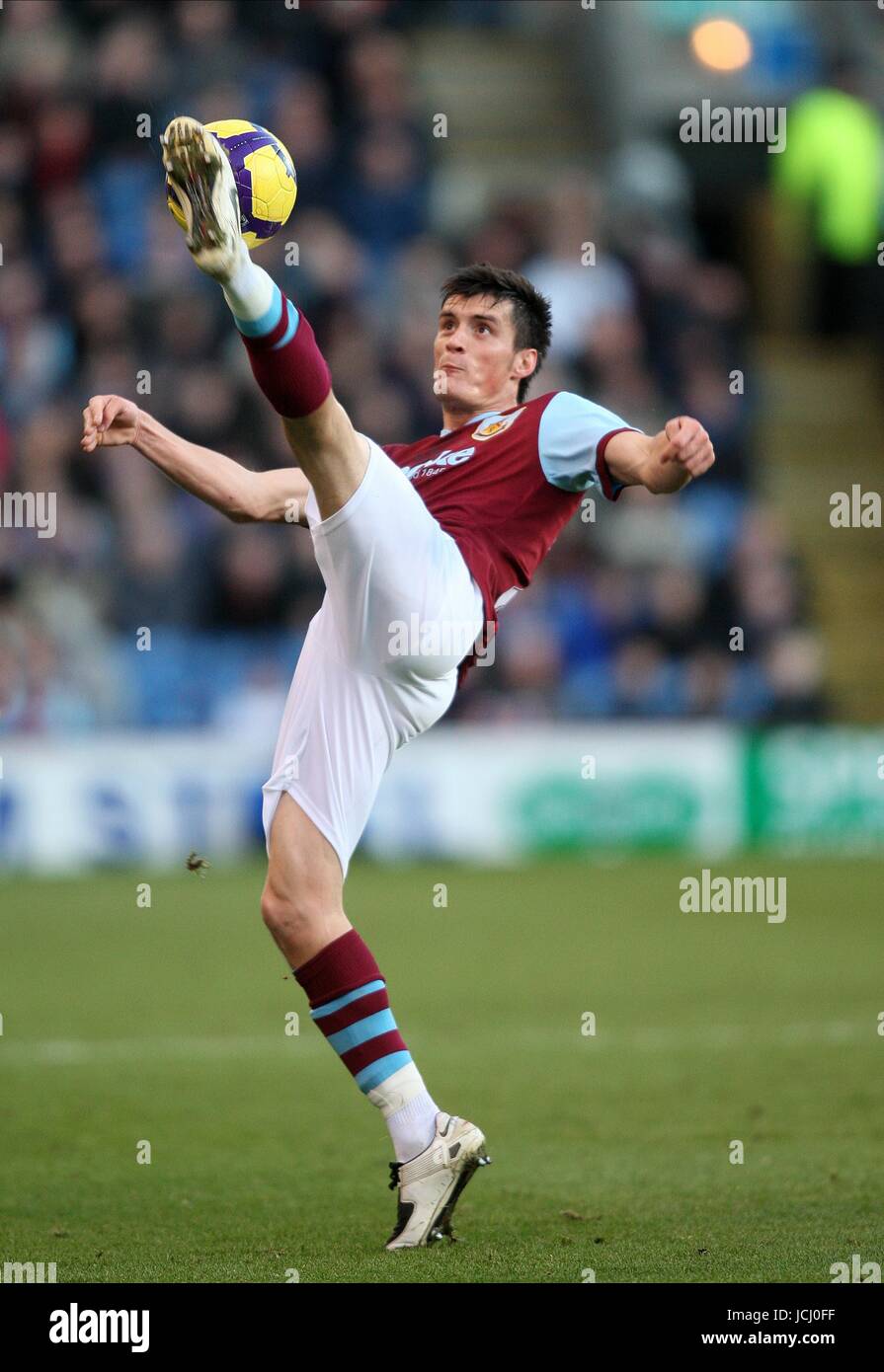 STEPHEN JORDAN BURNLEY FC BURNLEY V FULHAM TURF MOOR, BURNLEY, ENGLAND ...