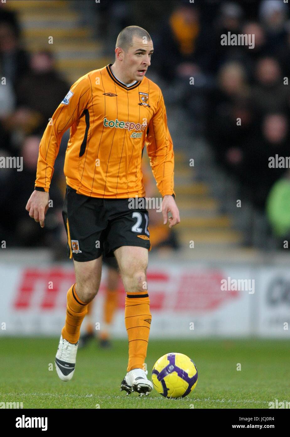 DEAN MARNEY HULL CITY FC HULL CITY V BLACKBURN ROVERS KC STADIUM, HULL ...