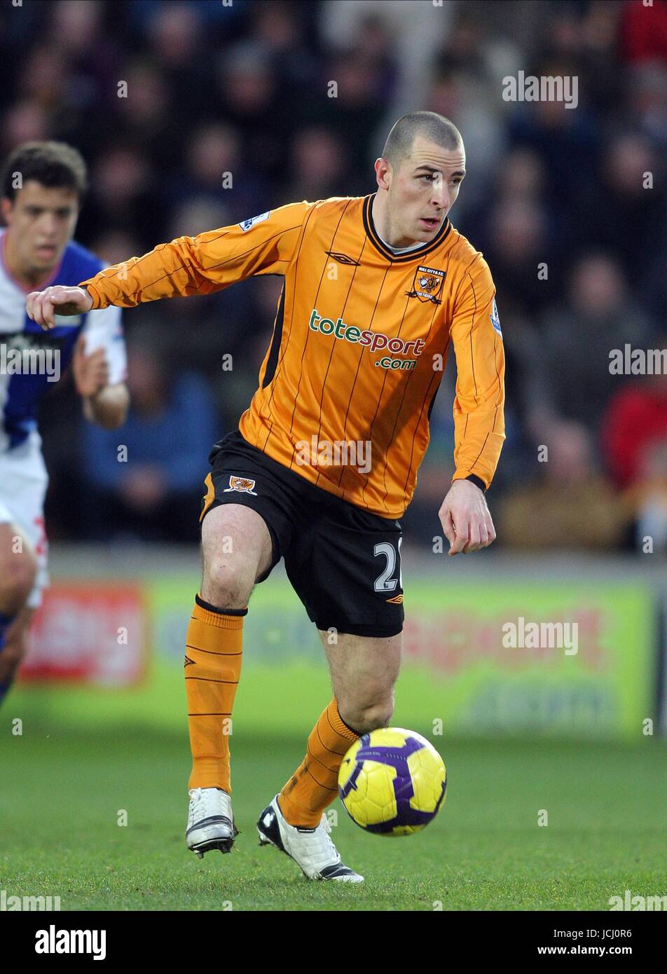 DEAN MARNEY HULL CITY FC HULL CITY V BLACKBURN ROVERS KC STADIUM, HULL ...
