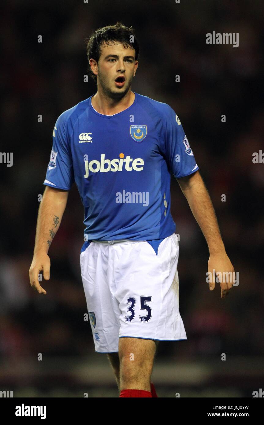 MARC WILSON PORTSMOUTH FC SUNDERLAND V PORTSMOUTH STADIUM OF LIGHT ...