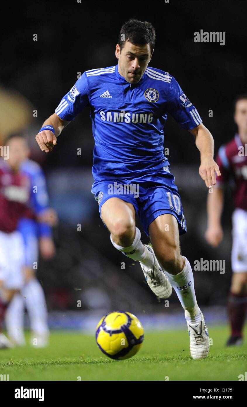 JOE COLE CHELSEA FC WEST HAM UNTED V CHELSEA BOLEYN GROUND, LONDON ...