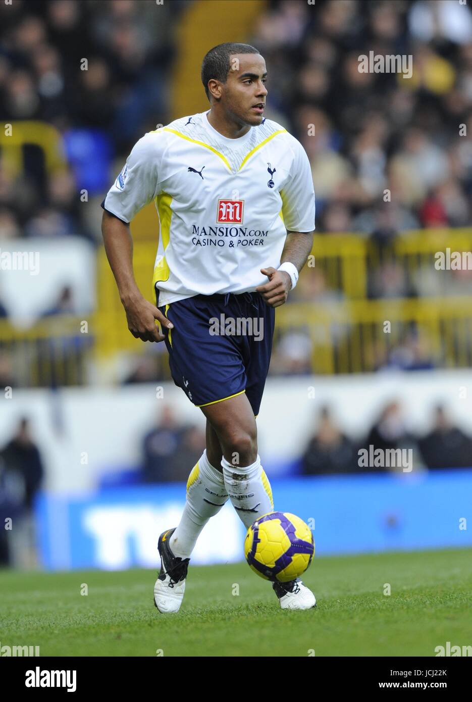 TOM HUDDLESTONE TOTTENHAM HOTSPUR FC TOTTENHAM HOTSPUR V WEST HAM UNTED ...