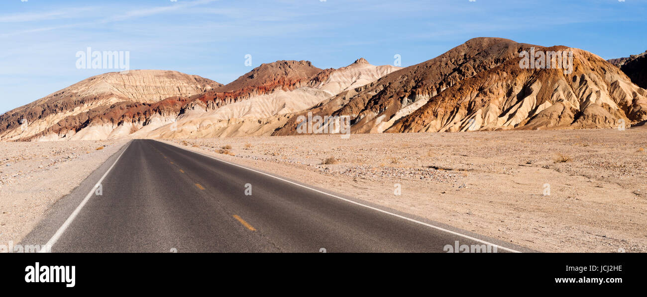 Death valley road highway freeway scenic national park california hi ...