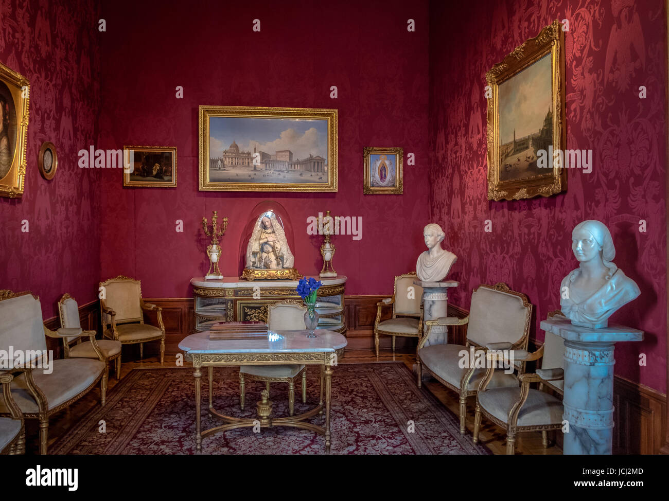 Chapultepec castle interior hi-res stock photography and images - Alamy