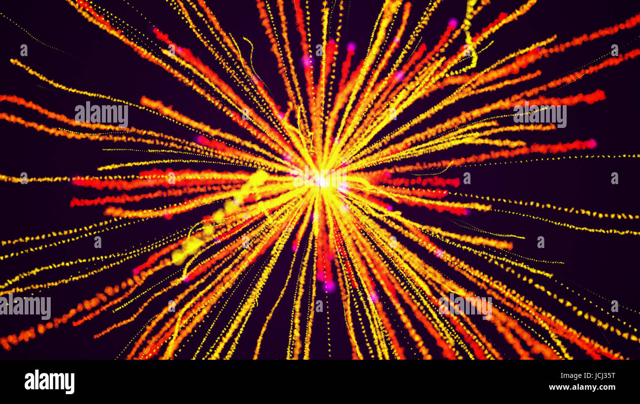 Fire particles fireworks hot flame hi-res stock photography and images ...