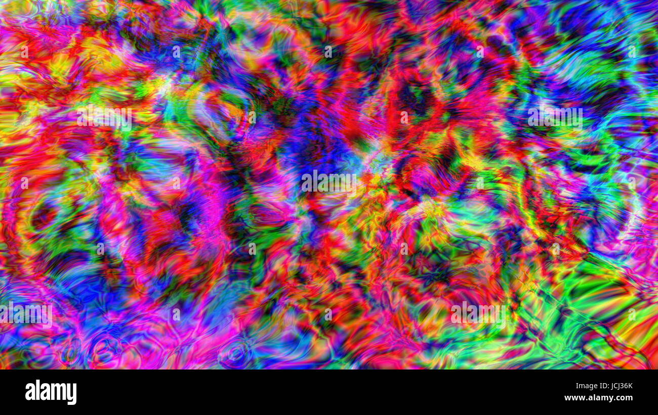 Abstract psychedelic art. 3d rendering background. CG Stock Photo - Alamy