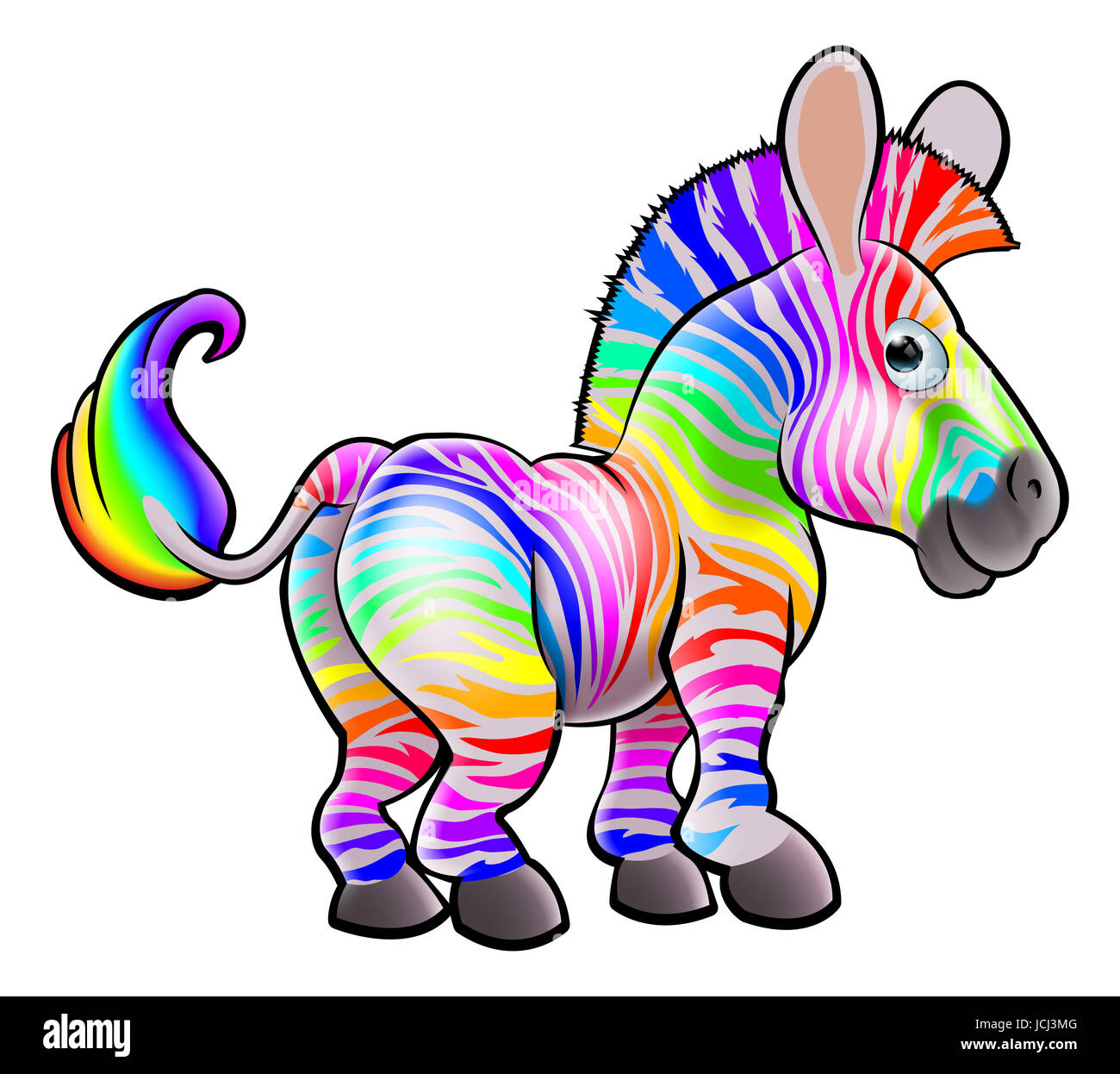 Zebra character hi-res stock photography and images - Alamy