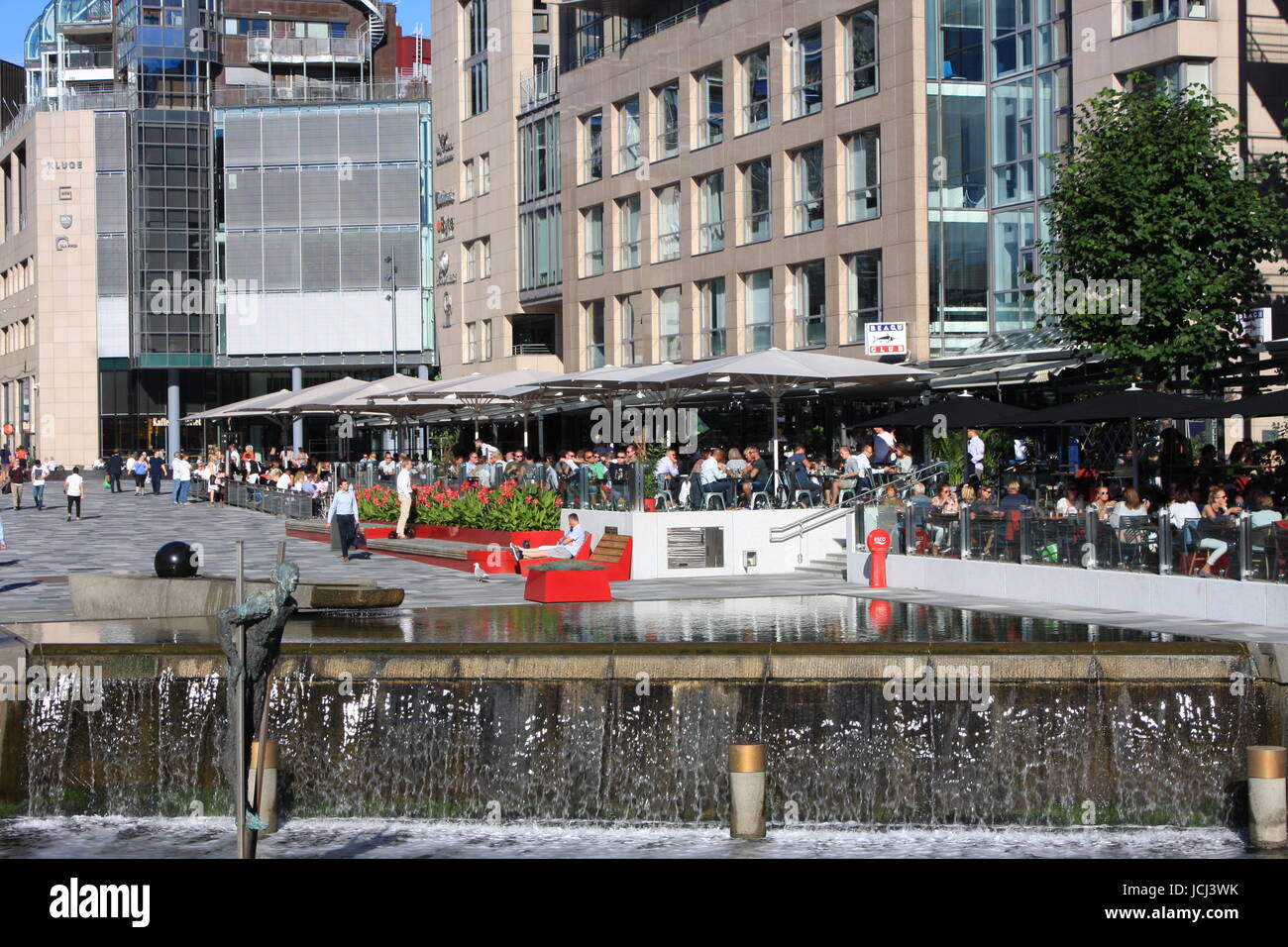 Oslo streets in Norway Stock Photo - Alamy
