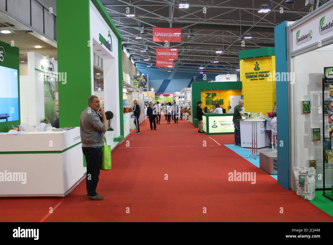 Novi Sad Agricultural fair - Serbia Stock Photo - Alamy