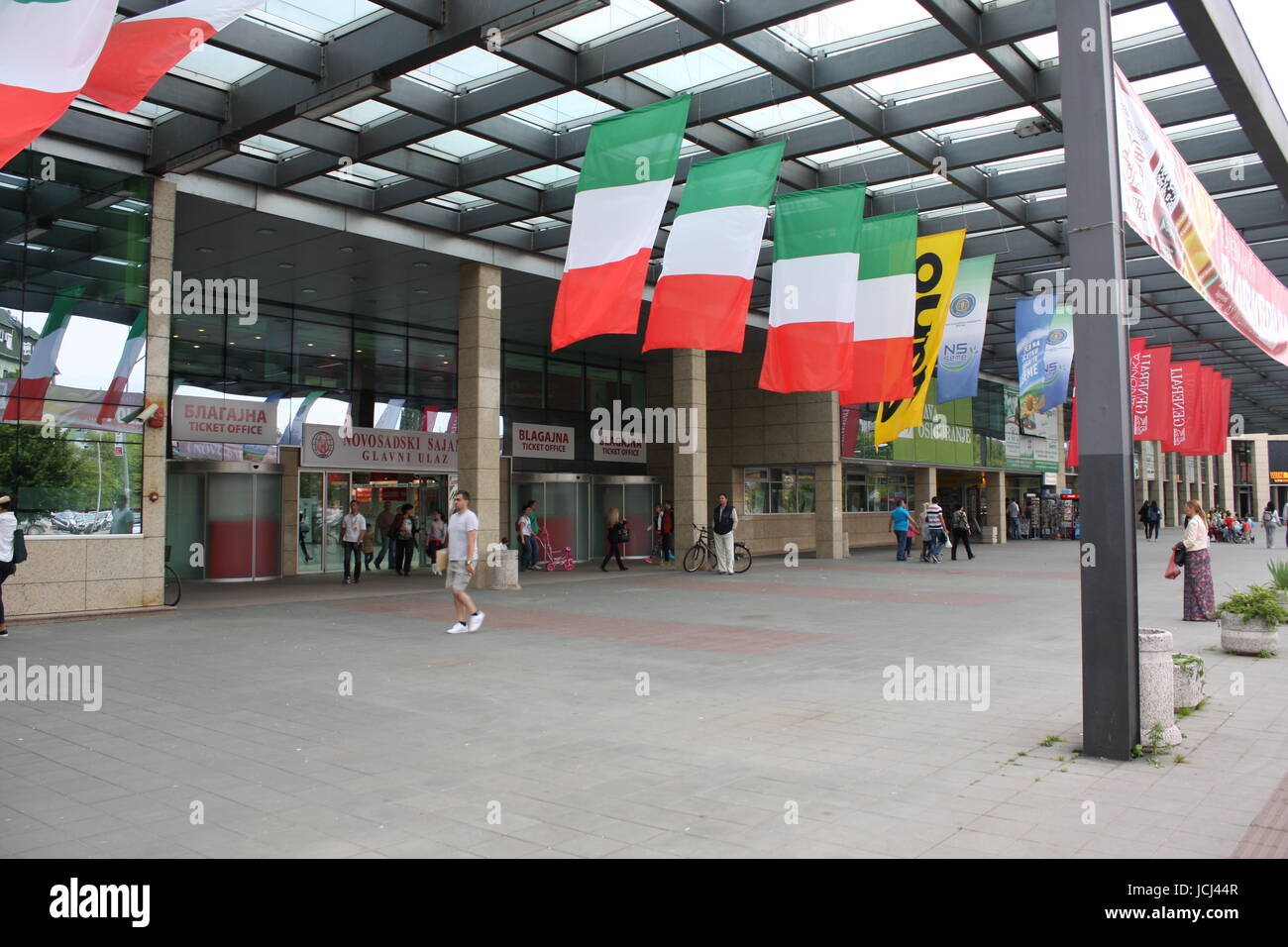 Novi Sad Agricultural fair - Serbia Stock Photo - Alamy