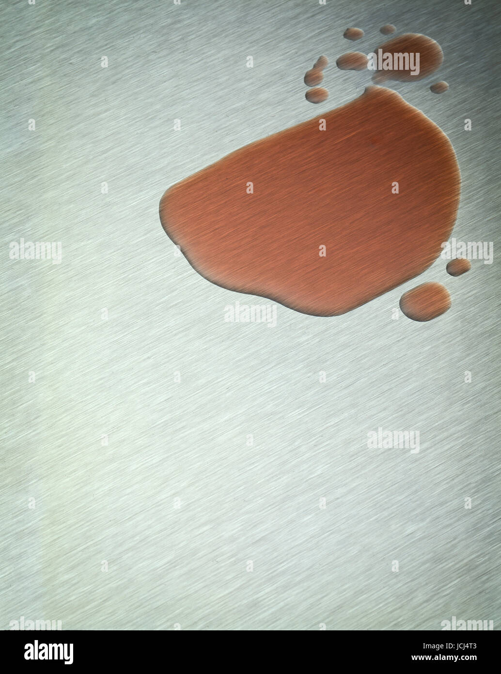 Spilled liquid on clean surface Stock Photo - Alamy