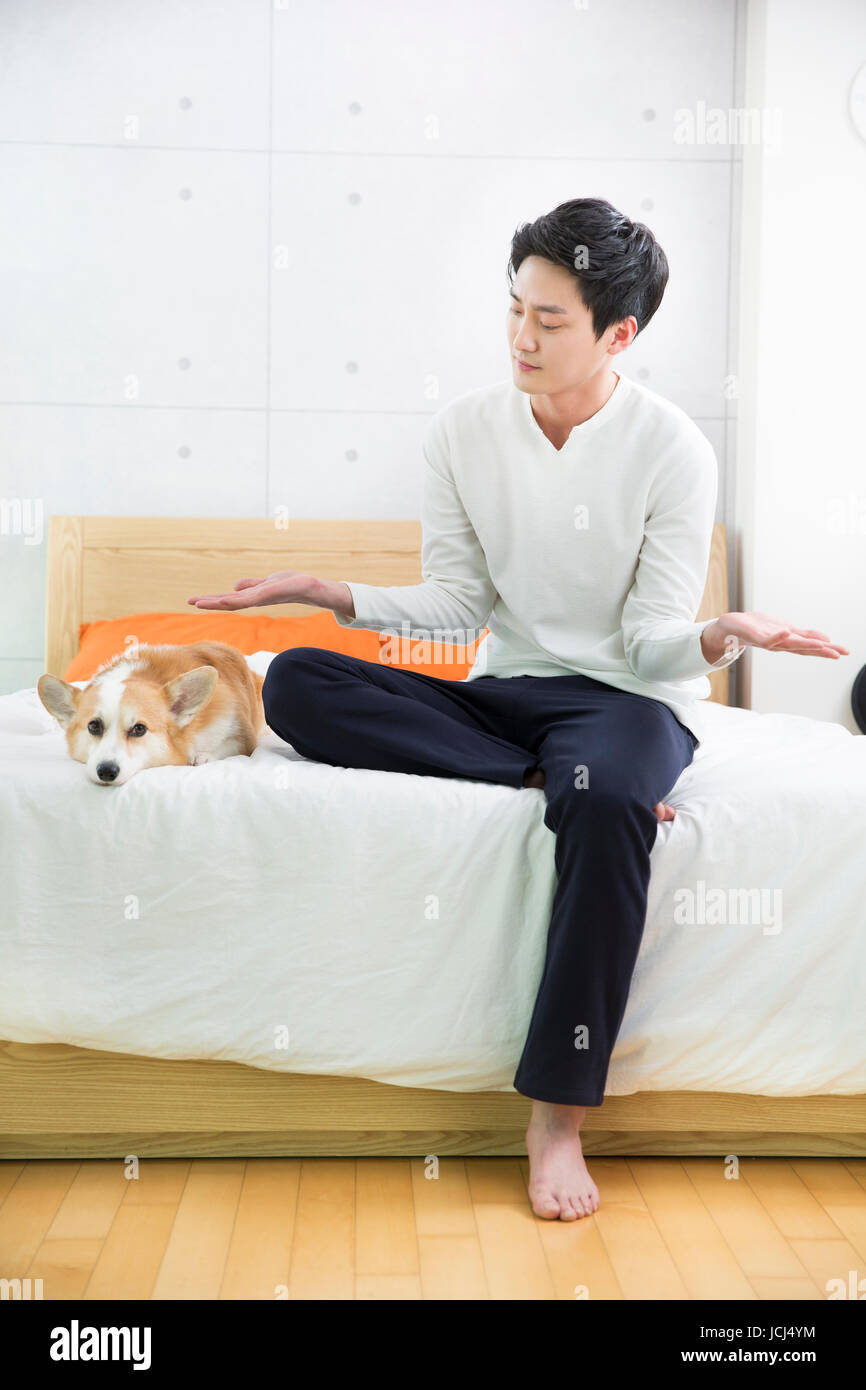 Dog person talking hi-res stock photography and images - Alamy
