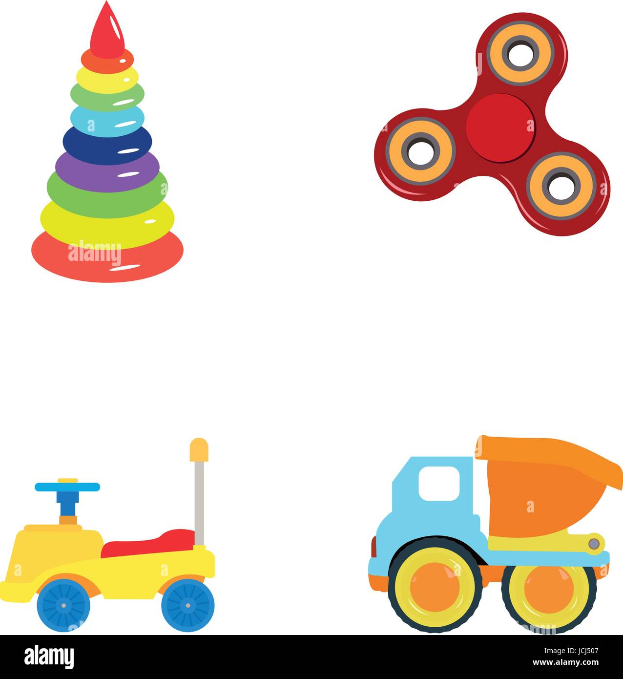 Fidget toy stack Stock Vector Images - Alamy