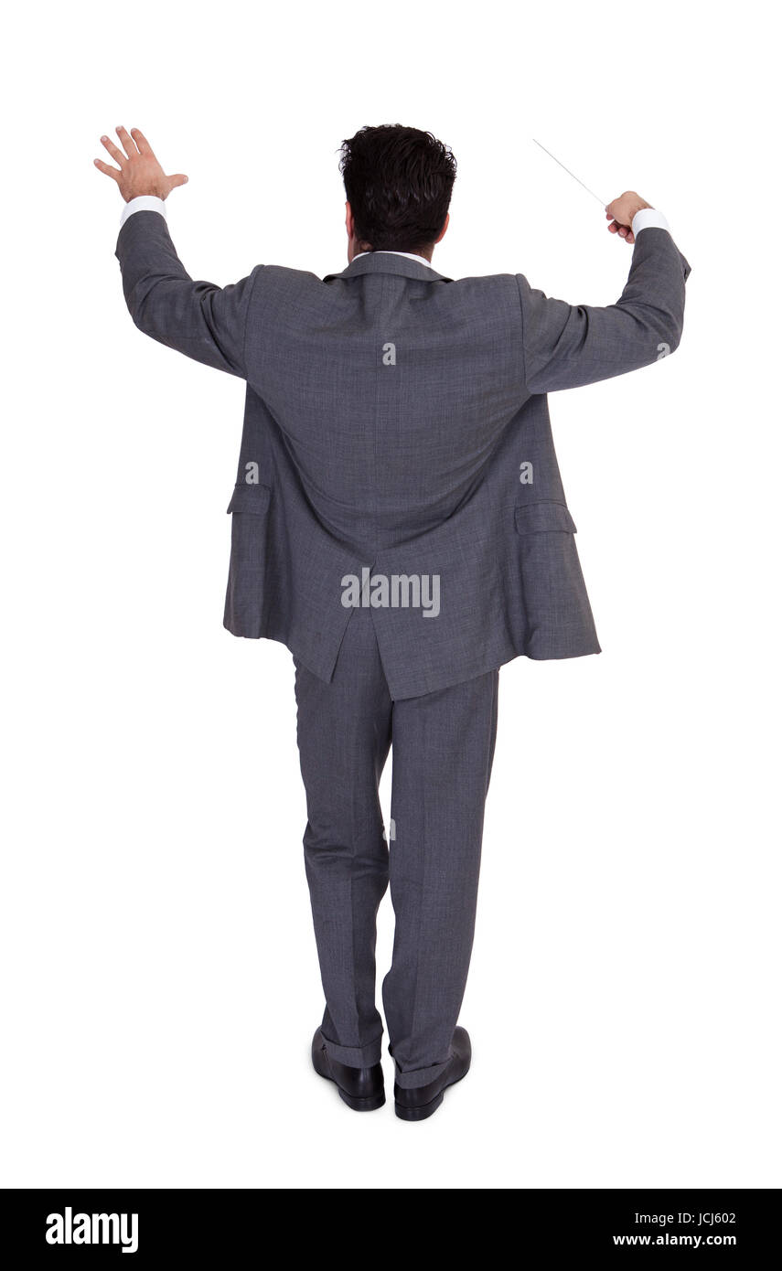 Conductor rear view Cut Out Stock Images & Pictures - Alamy