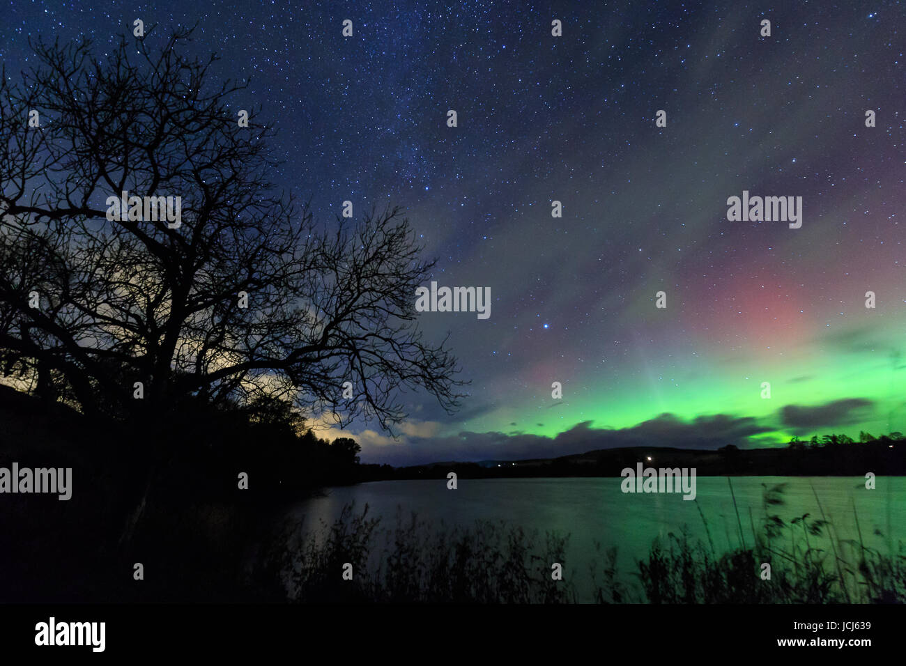 Solar storm green milky way hi-res stock photography and images - Alamy