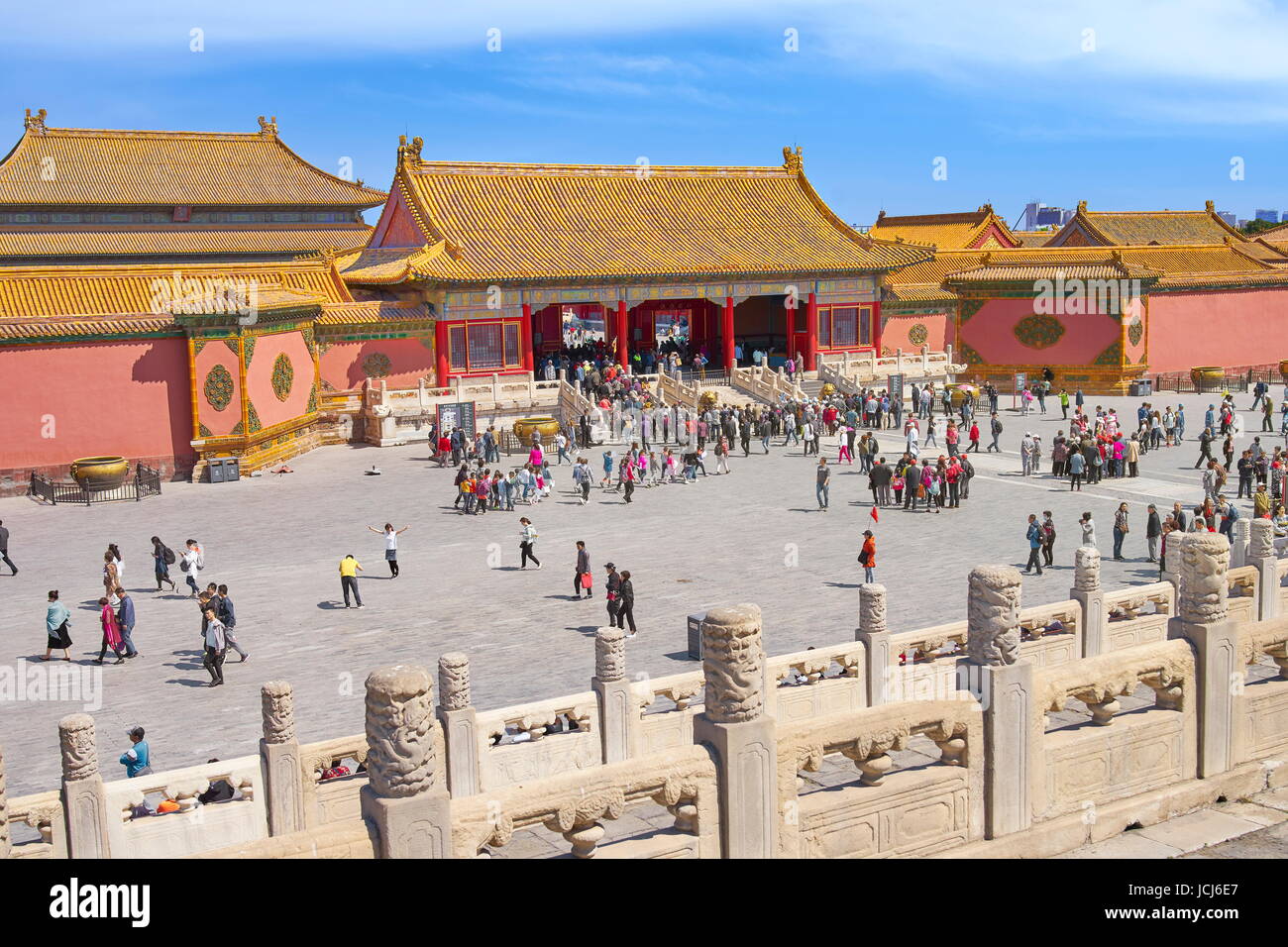 Beijing palace complex forbidden city hi-res stock photography and ...