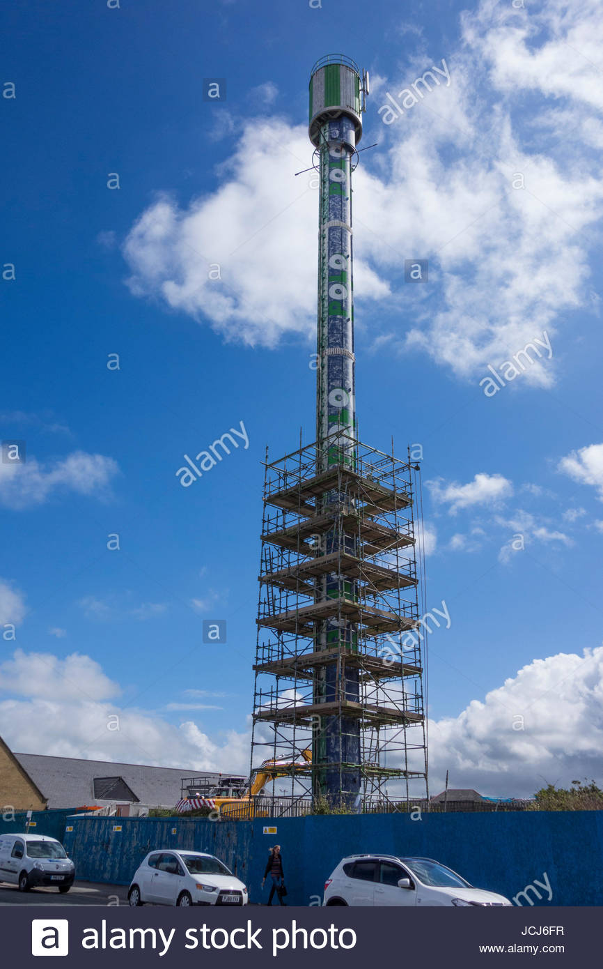 Scaffolding Around Tower High Resolution Stock Photography and Images ...