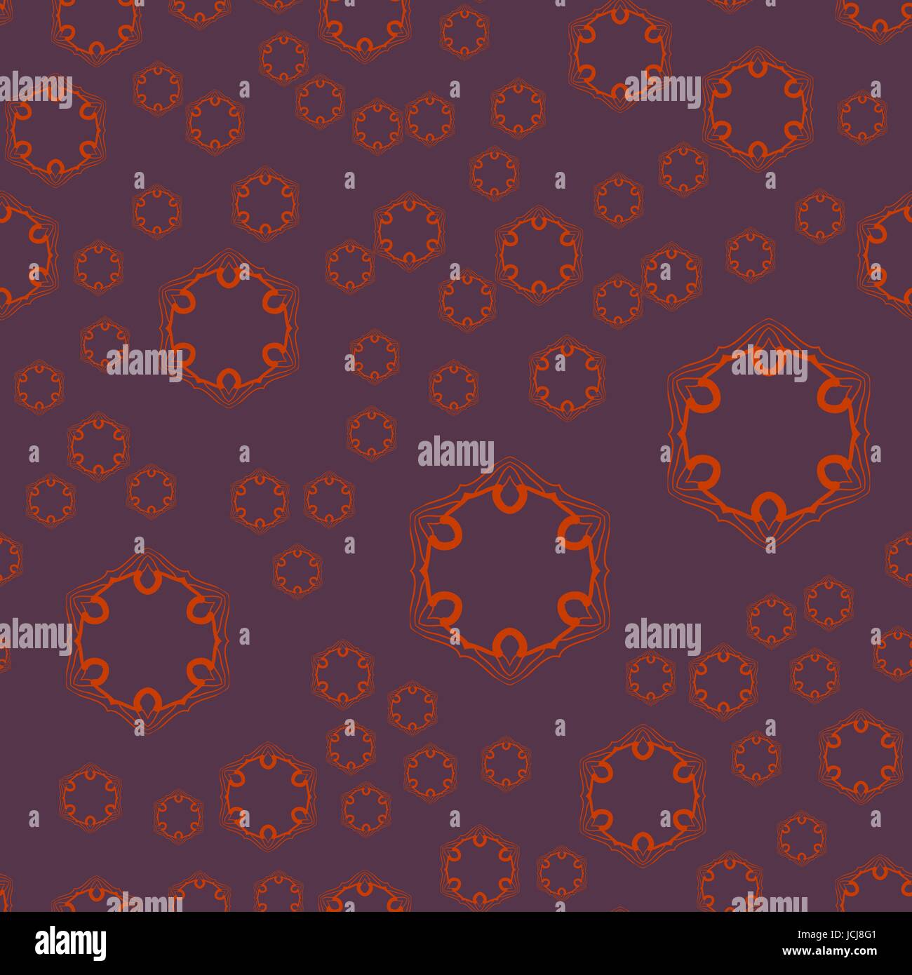 Seamless geometric pattern with violet ornamental patterns. Vector ...
