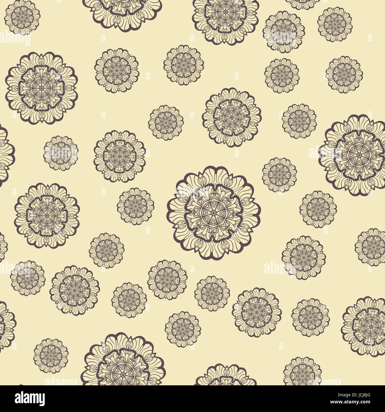 Brown daisies Stock Vector Images - Alamy