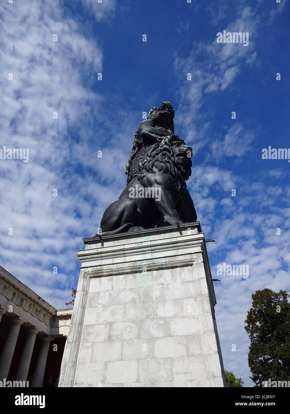 Bawaria Statue in München Stock Photo - Alamy