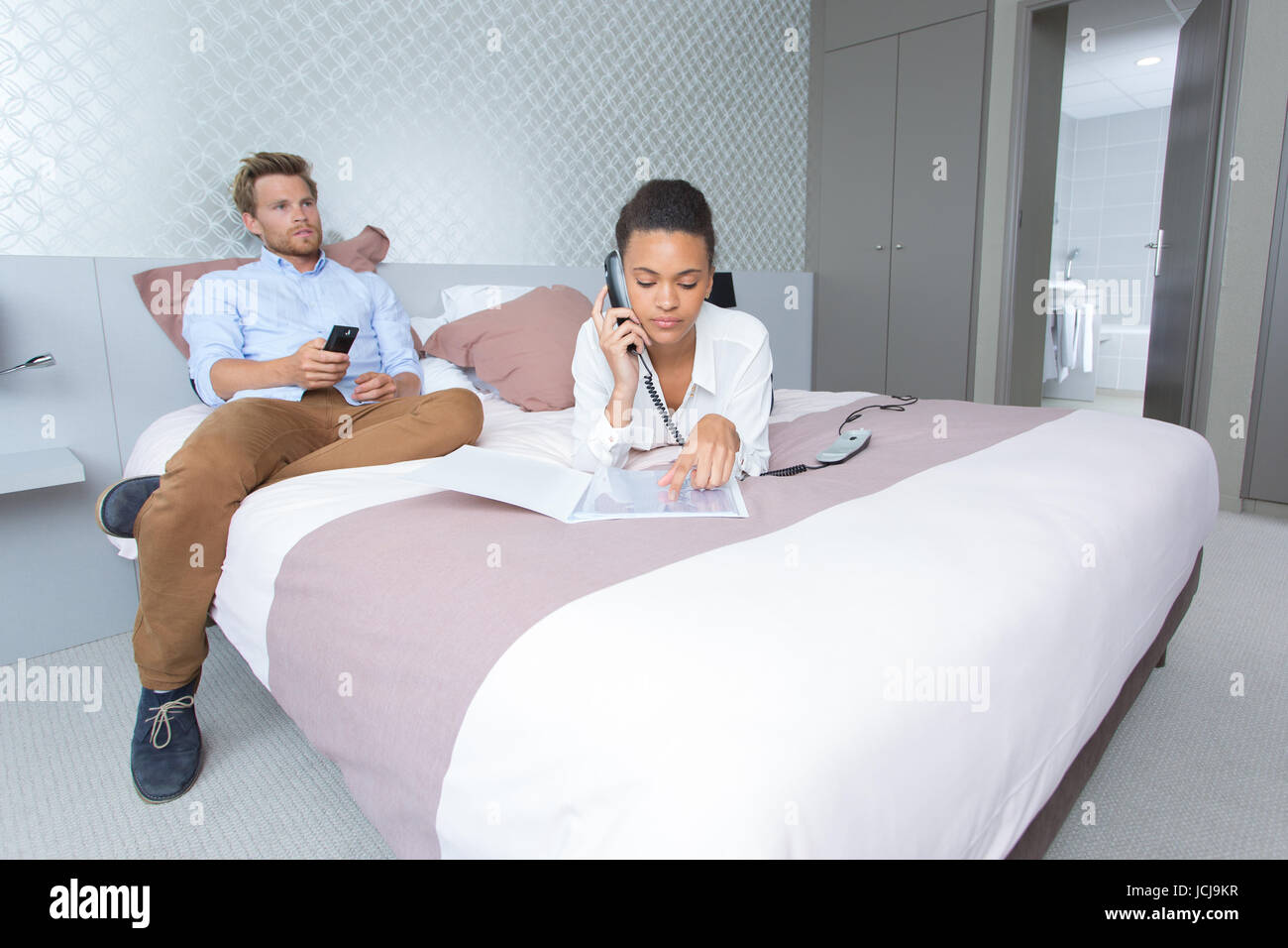 Couple affair hotel room hi-res stock photography and images - Alamy