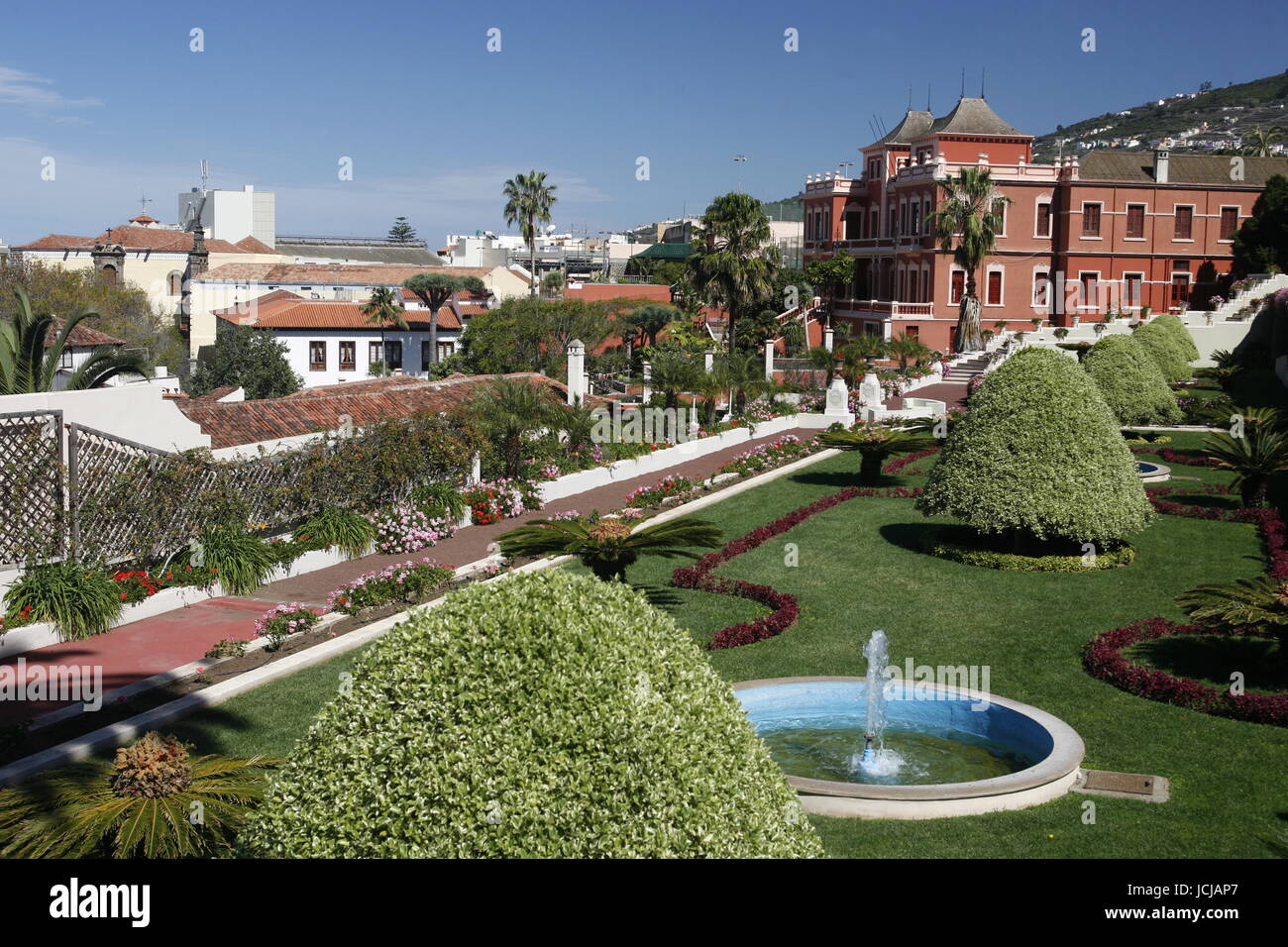 The Victoria Garten in the Town of La Orotava on the Island of Tenerife ...
