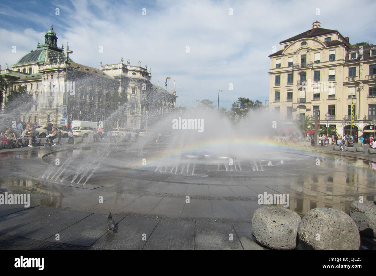 stachus under the rainbow Stock Photo - Alamy