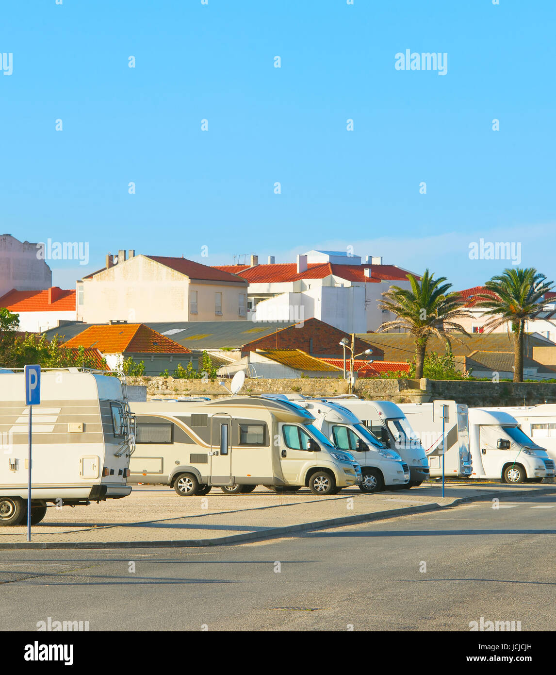 Caravan parking hi-res stock photography and images - Alamy