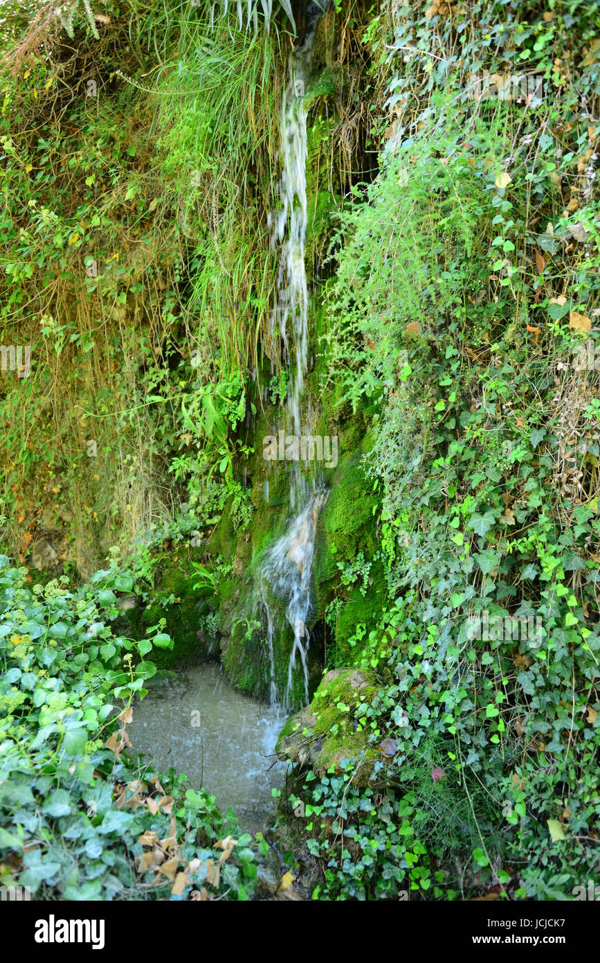 waterfall in spain Stock Photo - Alamy
