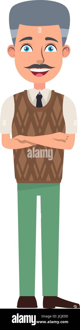 cartoon business man cartoon character young male professional vector ...