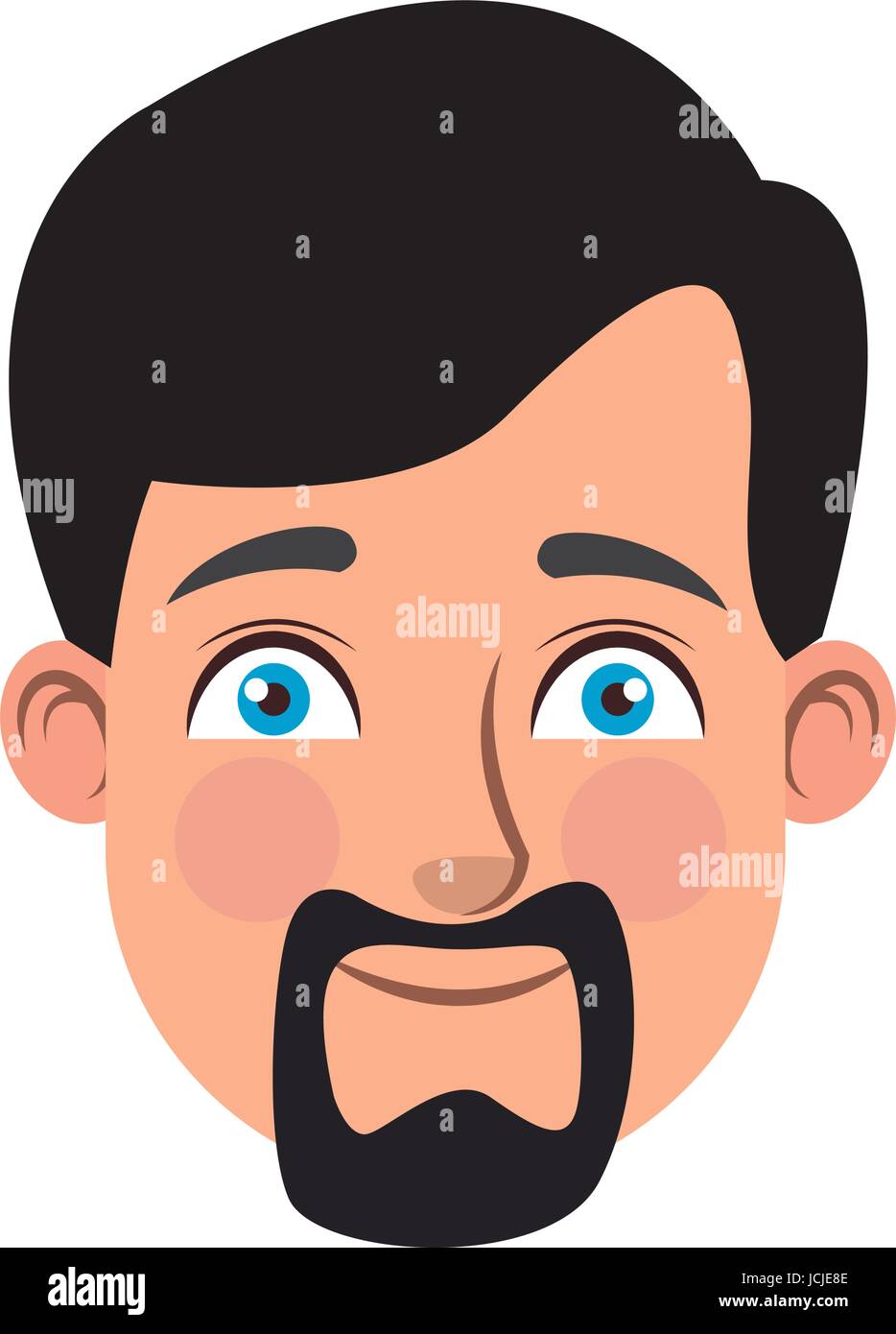 man cartoon face male facial expression Stock Vector Image & Art - Alamy