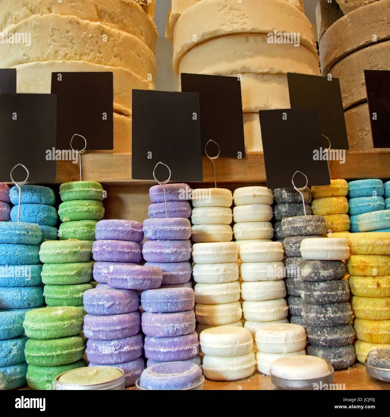 Aromatic and perfumed soap and shampoo bars Stock Photo - Alamy