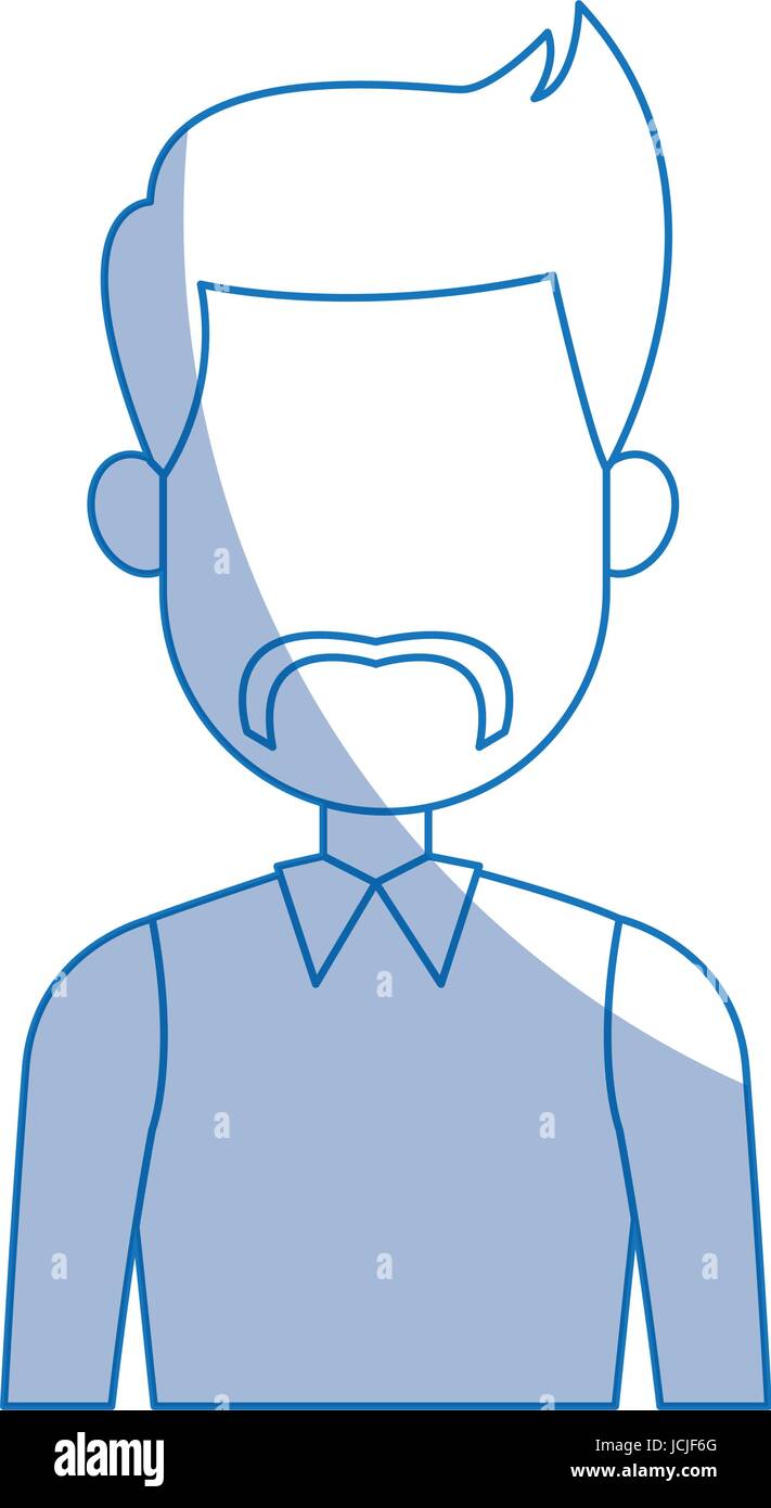 cartoon man portrait business character male Stock Vector Image & Art ...