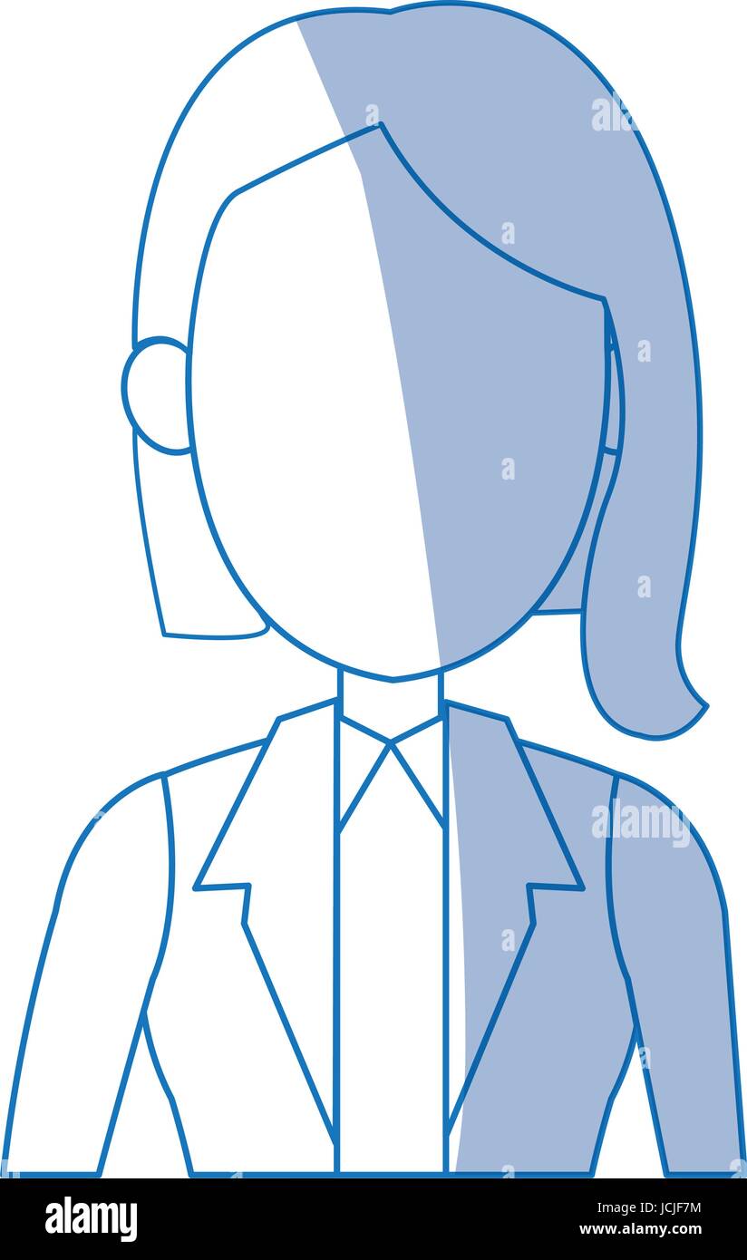 character woman icon female cartoon portrait Stock Vector Image & Art ...