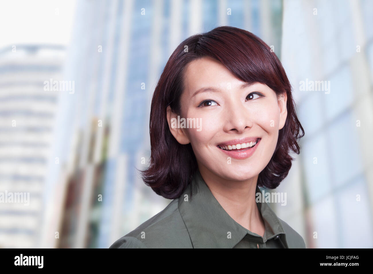 smiles city life Stock Photo - Alamy