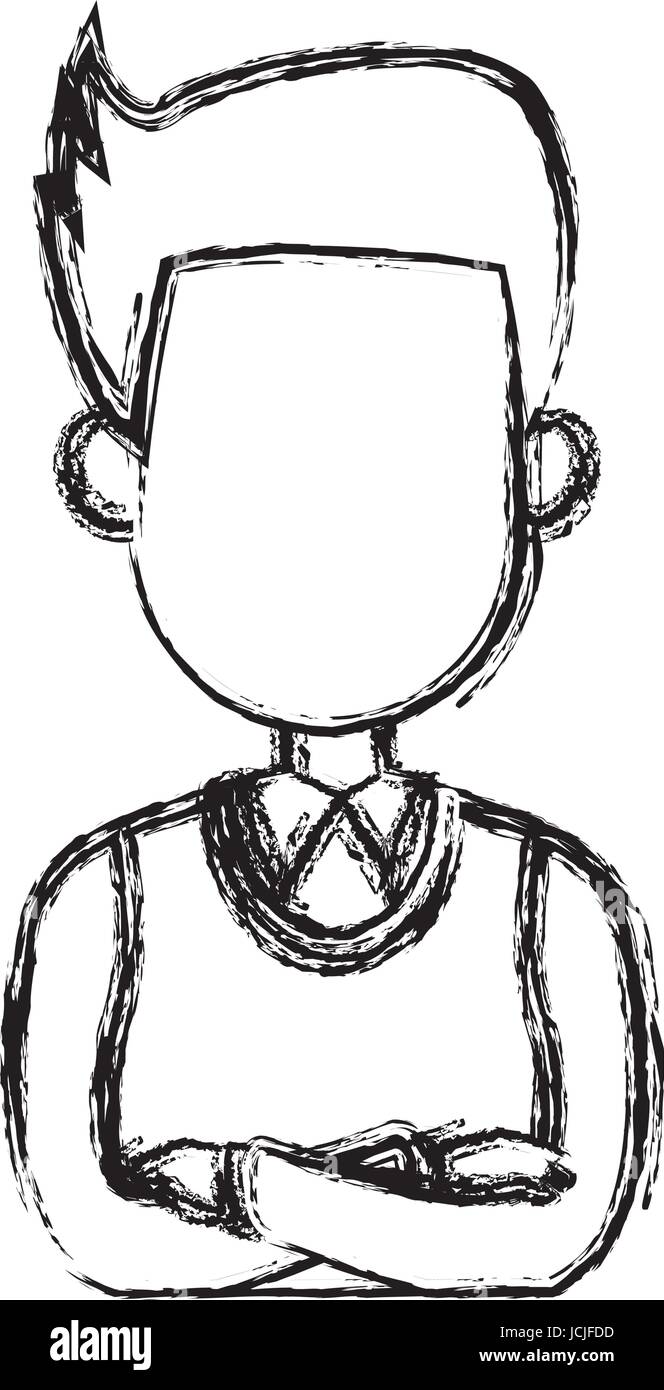 cartoon man portrait business character male Stock Vector Image & Art ...