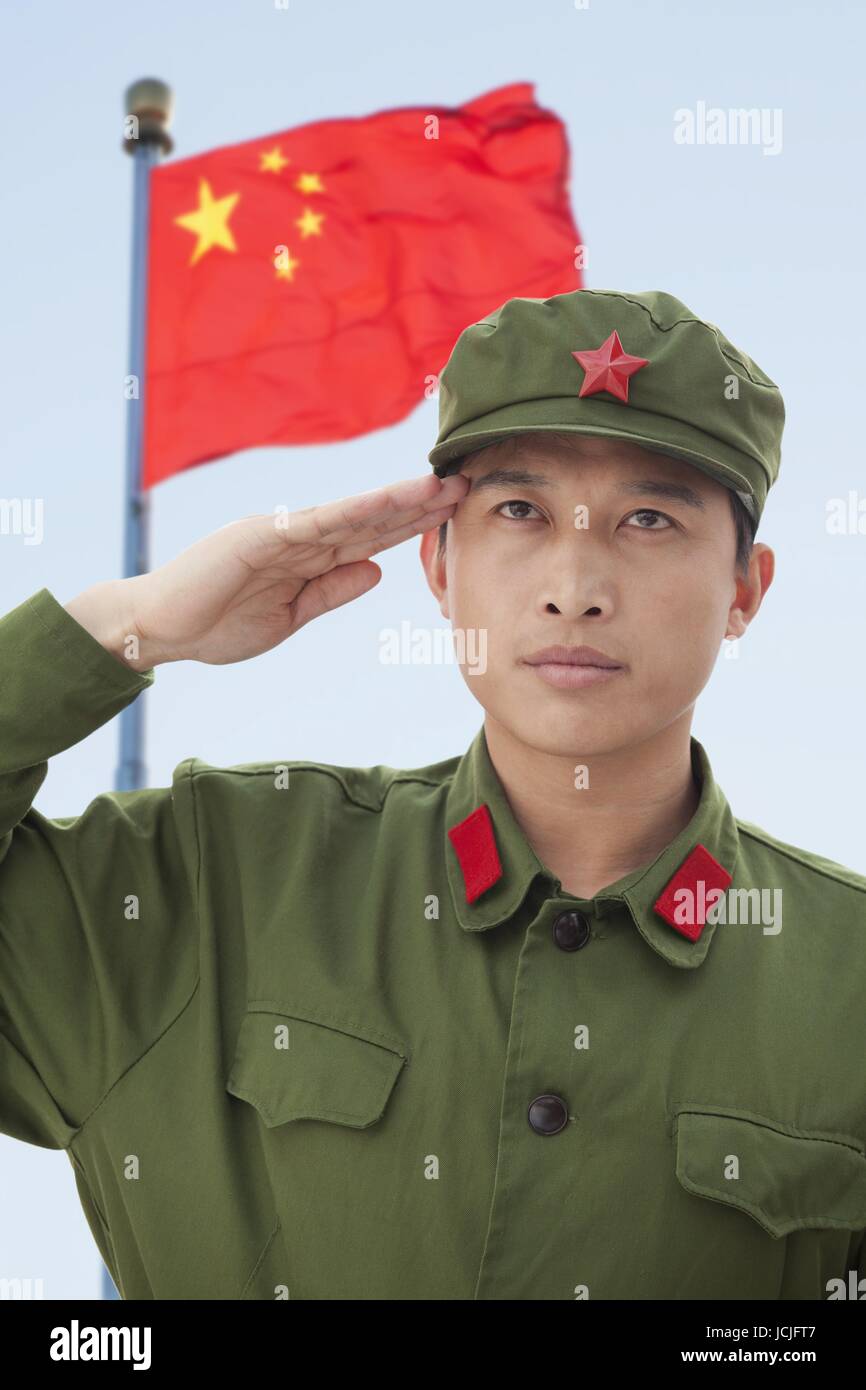 China cap army hi-res stock photography and images - Alamy