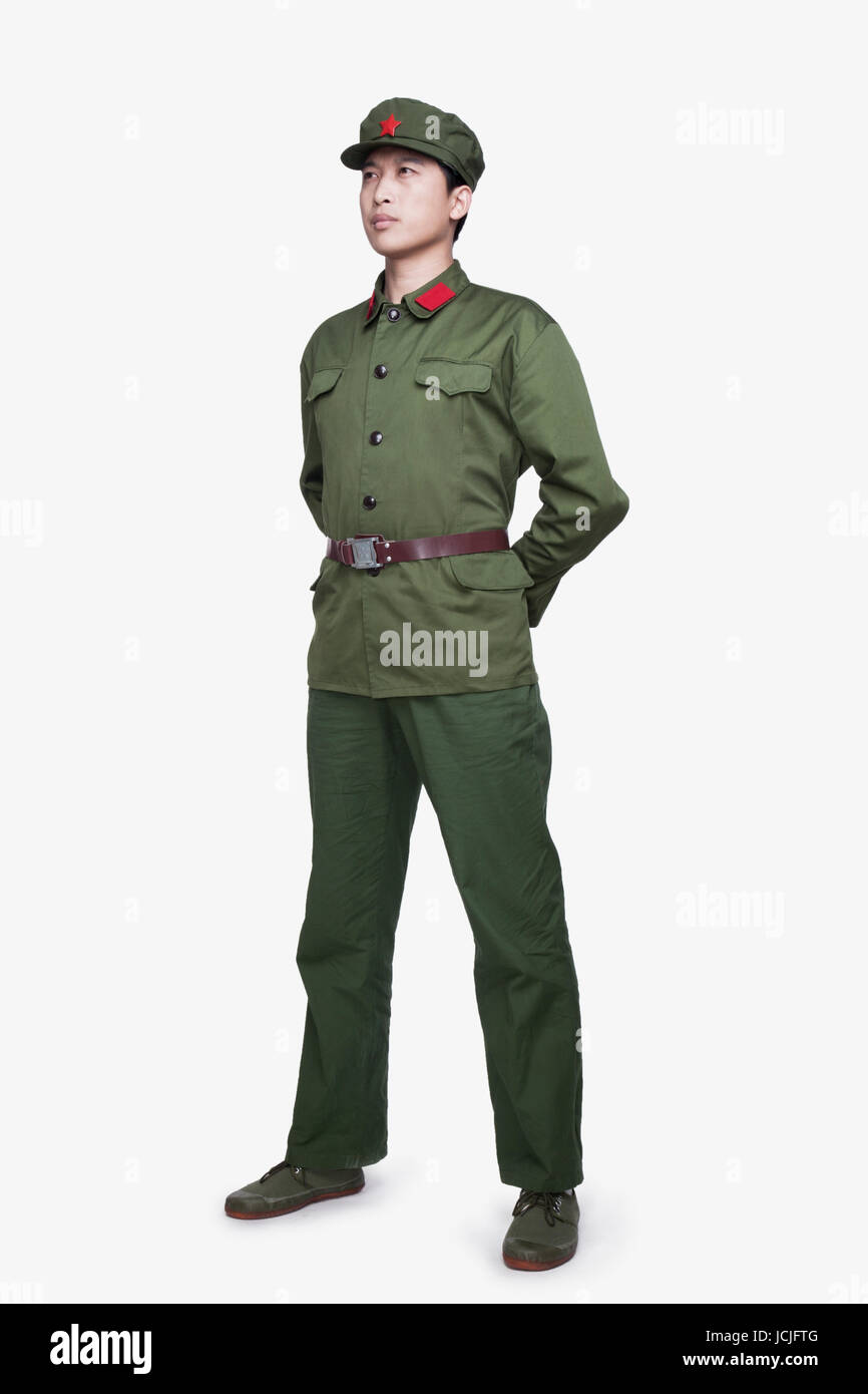 Chinese red army uniform Cut Out Stock Images & Pictures - Alamy
