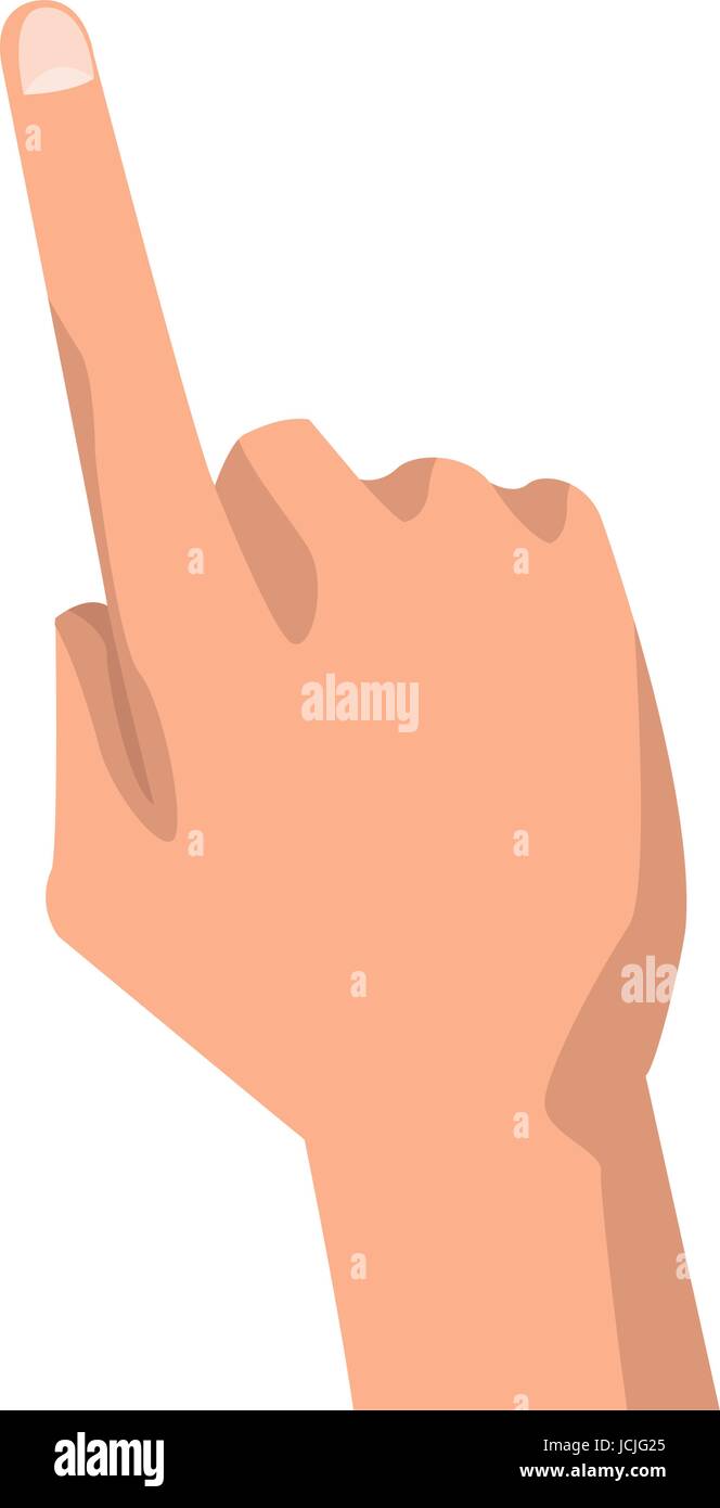 human hand pointing finger gesture Stock Vector Image & Art - Alamy