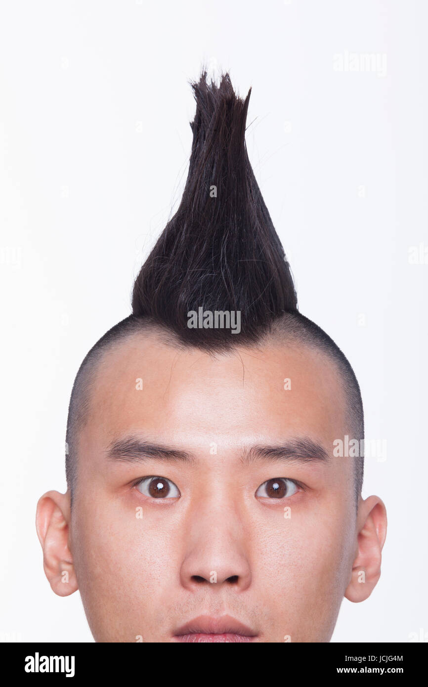 Punk hairstyle chinese hi-res stock photography and images - Alamy