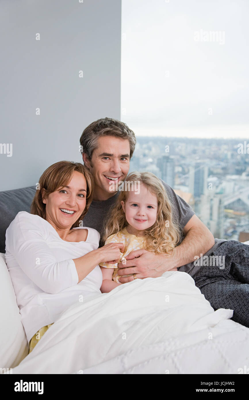 Portrait of a father and daughter Stock Photo - Alamy
